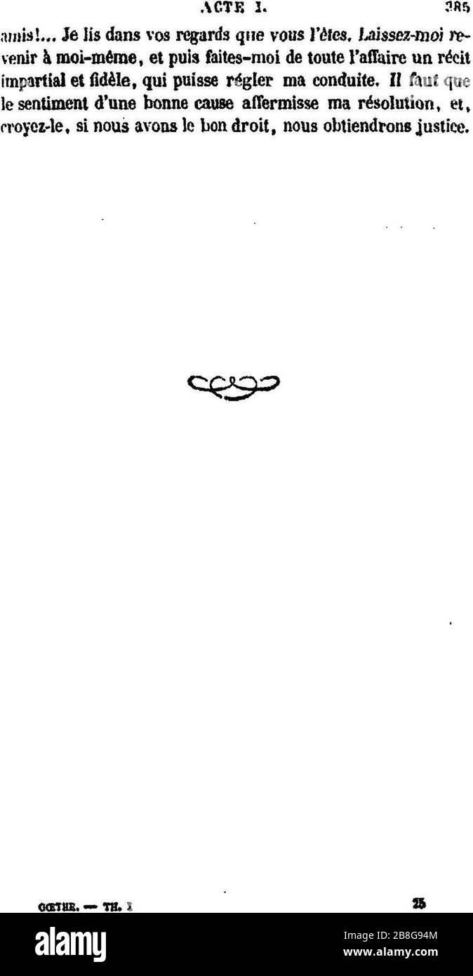 Goethe, II - 392 Stock Photo - Alamy