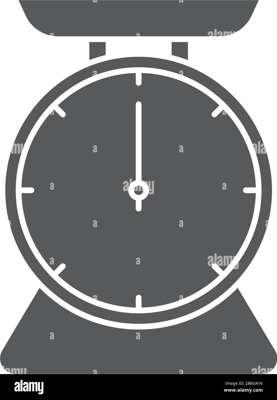 Scales vector icon object symbol isolated on white background Stock ...