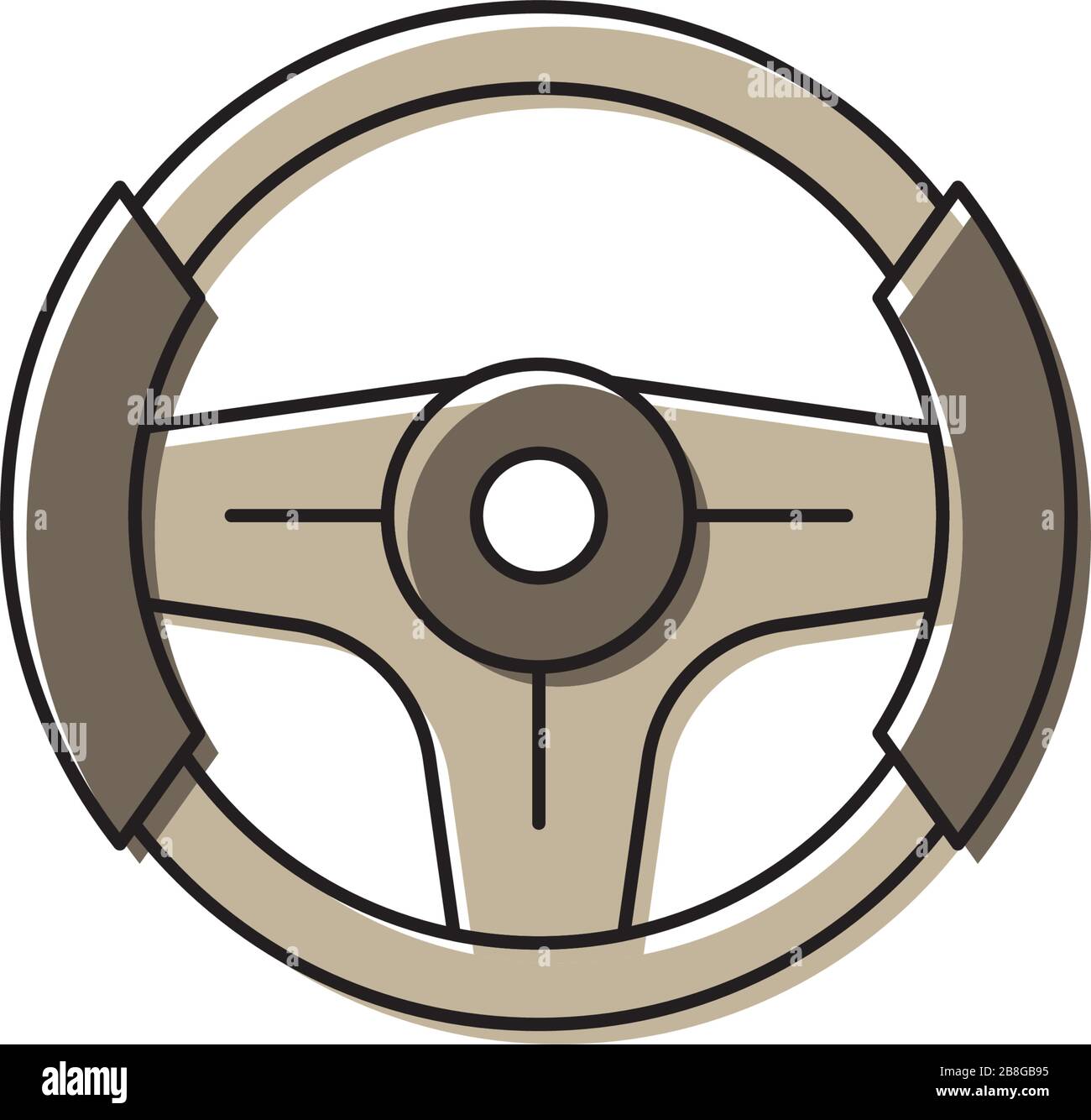 Car driver silhouette logo pictogram hi-res stock photography and ...