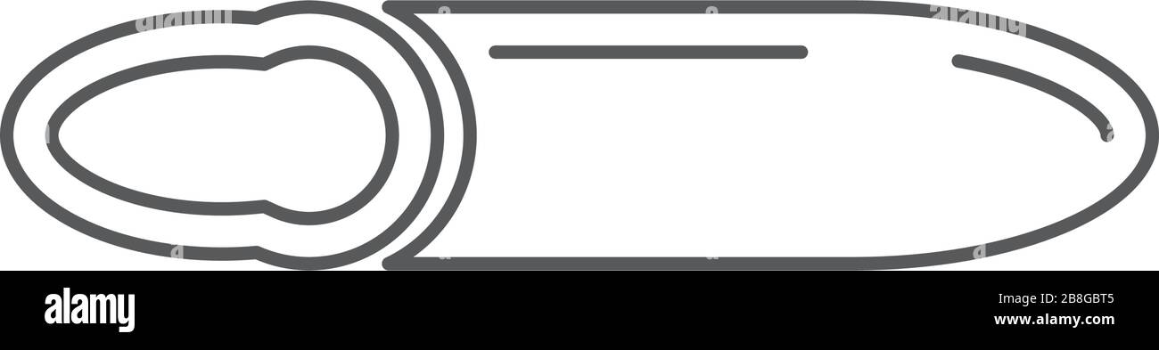 Flying bullet vector icon symbol isolated on white background Stock ...