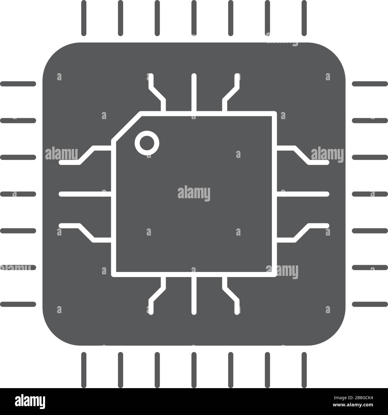Cpu socket background Stock Vector Images - Alamy