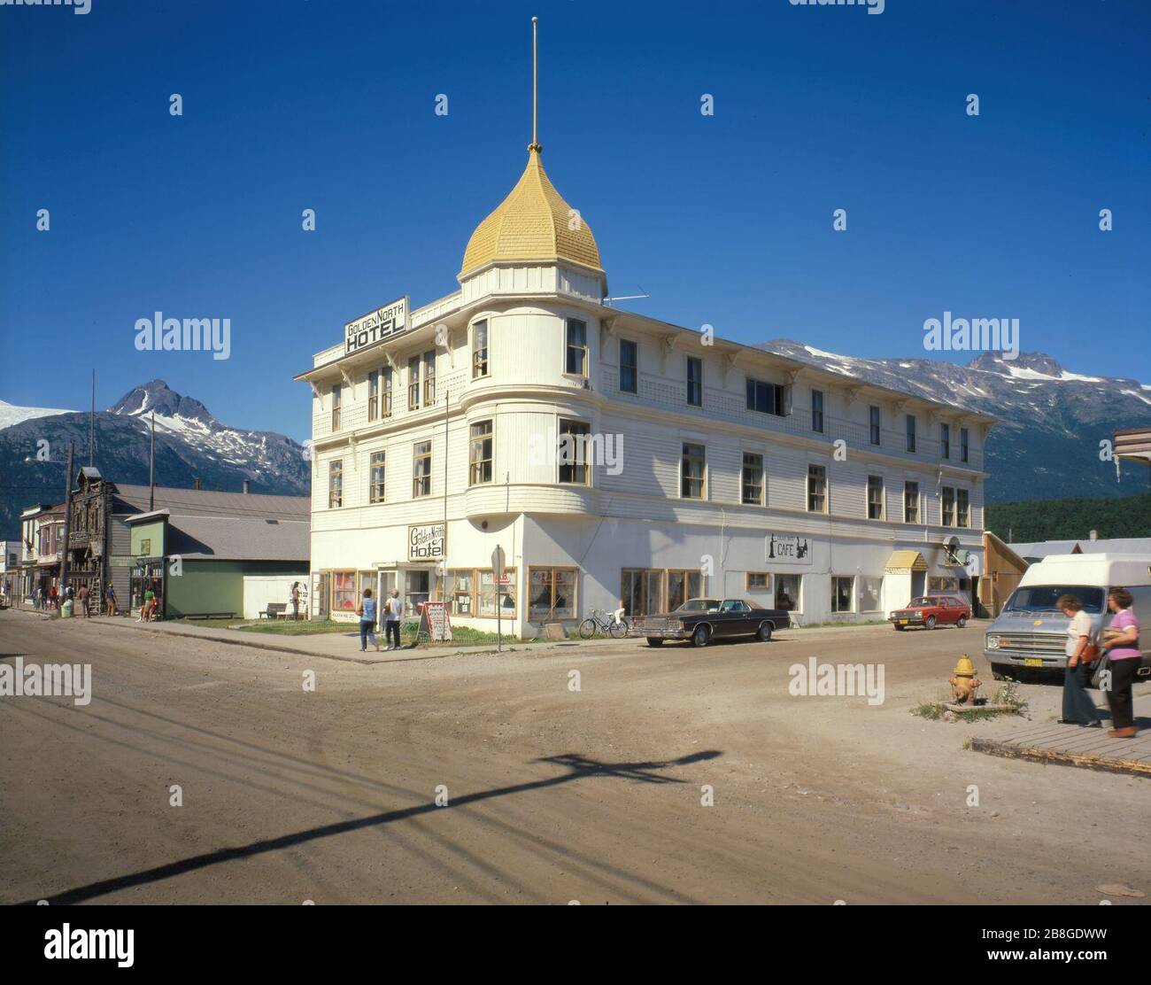 Golden North Hotel, Skagway, Alaska Stock Photo - Alamy