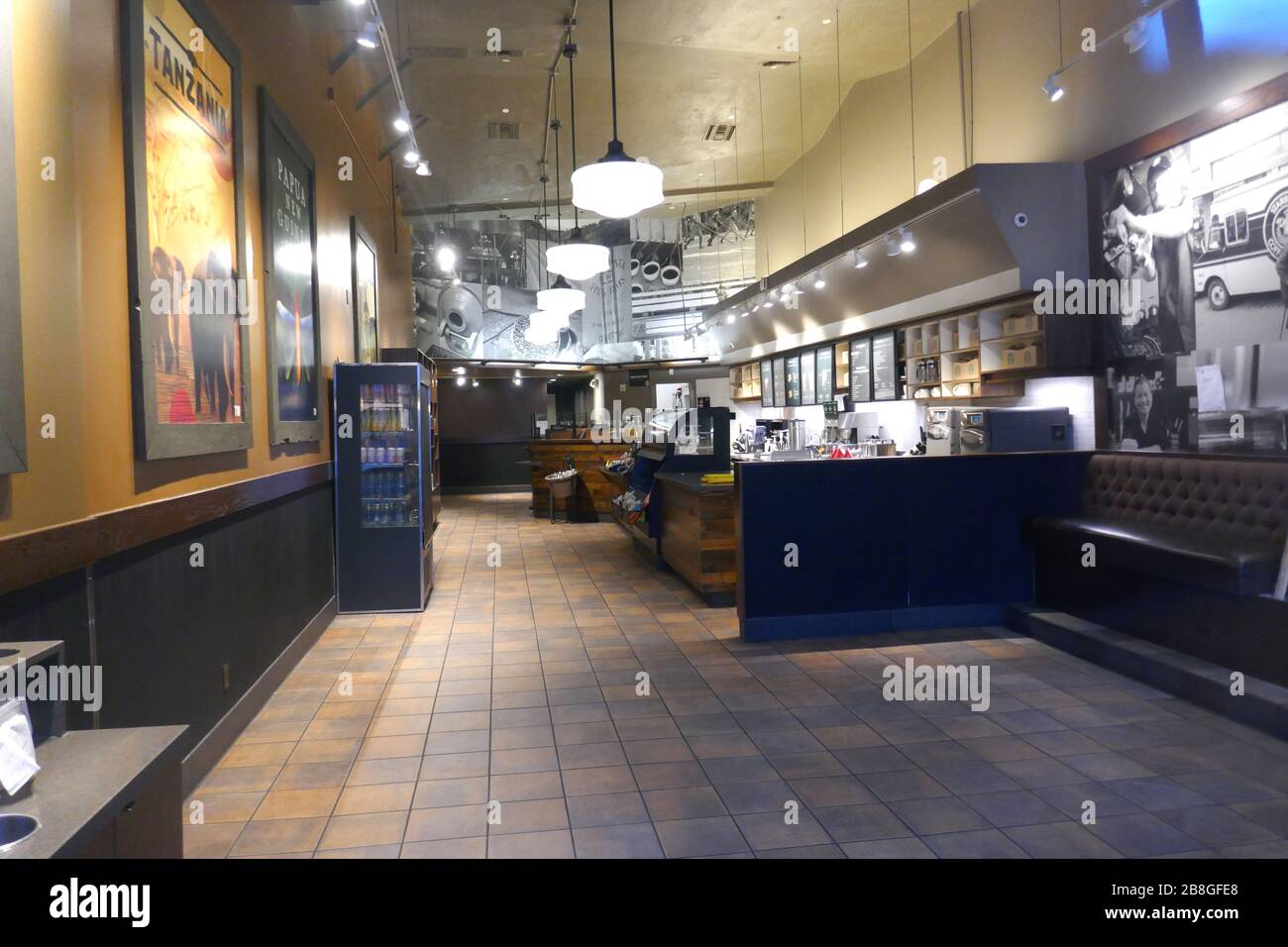 Beverly Hills, California, USA 21st March 2020 A general view of ...