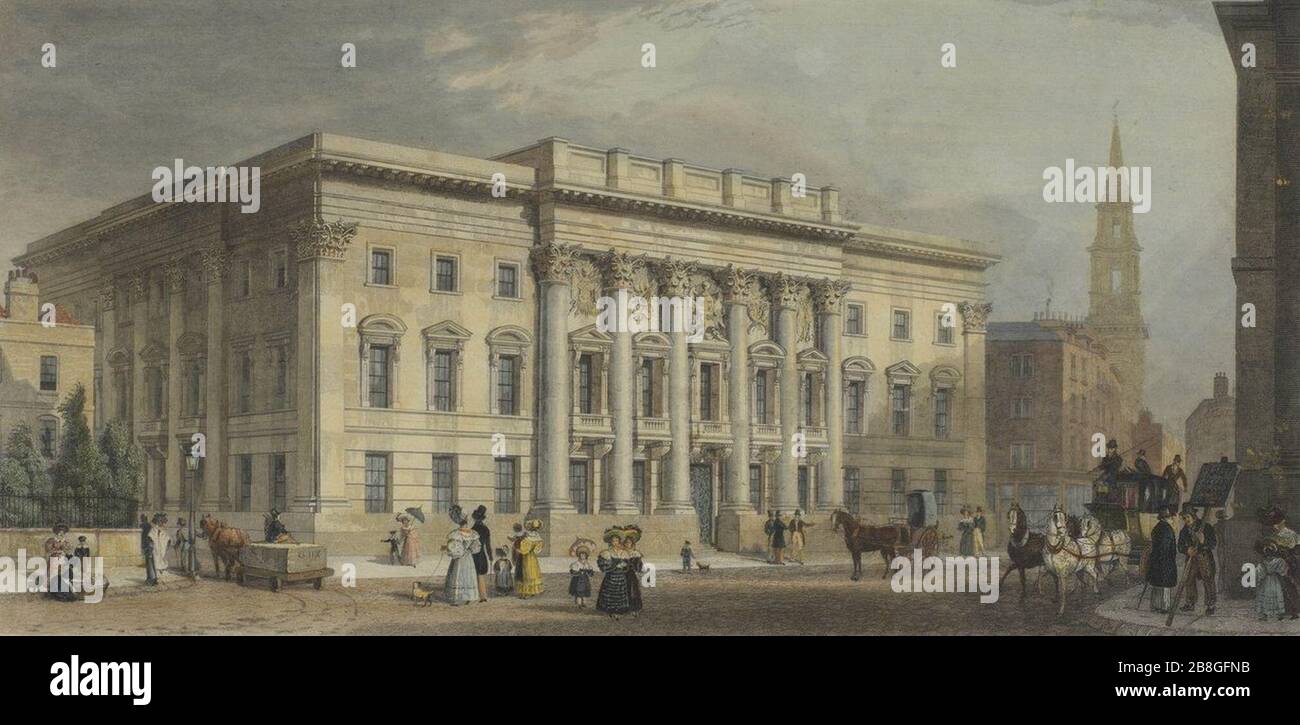 Goldsmith Hall - 2nd half of the 19th century Stock Photo - Alamy