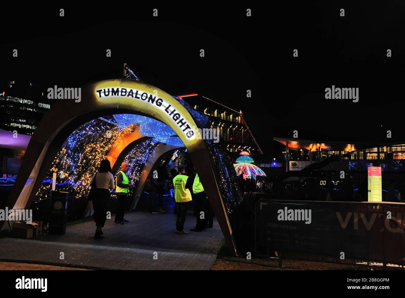 Tumbalong Lights installation VIVID Sydney 2019, the popular annual ...