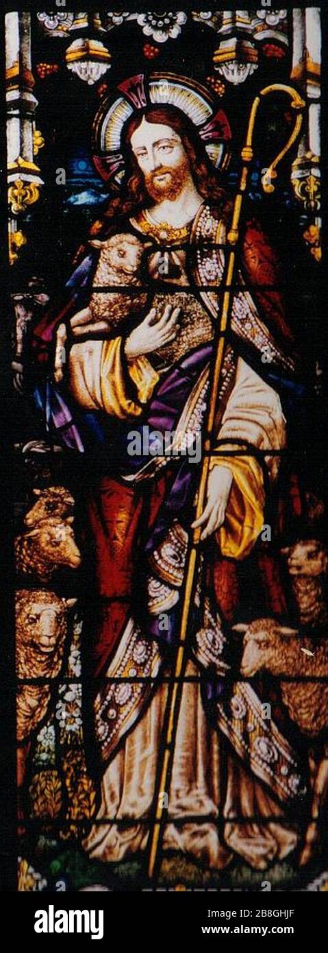 Good shepherd, Erko Stock Photo - Alamy