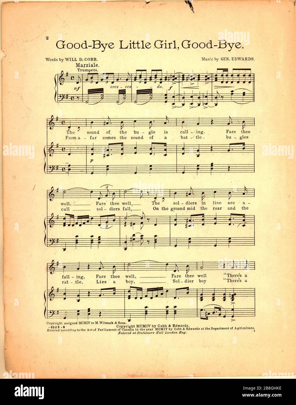 Good-Bye Little Girl Good-Bye 1 Stock Photo - Alamy