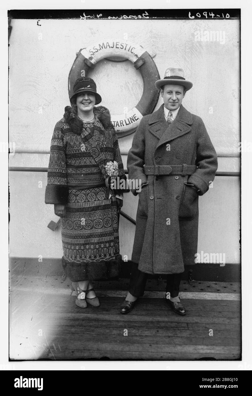 Goossens and wife Stock Photo - Alamy