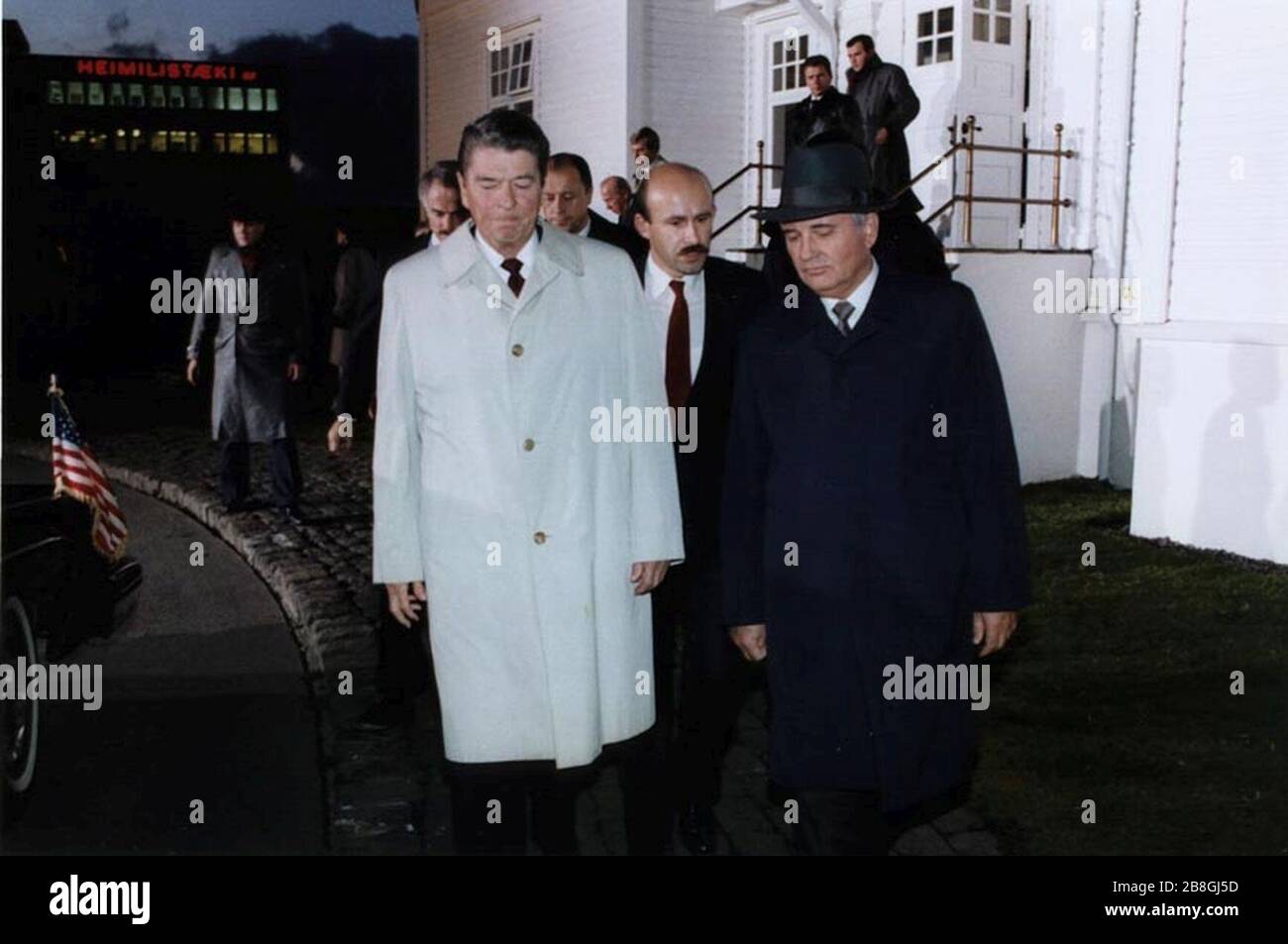 Gorbachev and Reagan 1986-6 Stock Photo - Alamy