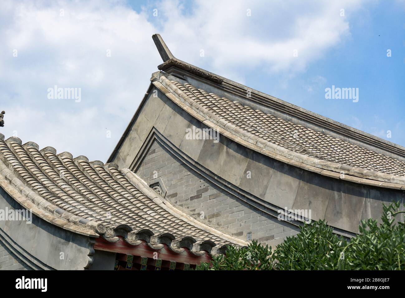 Beijing traditonal courtyard, Ancient Siheyuan Stock Photo - Alamy