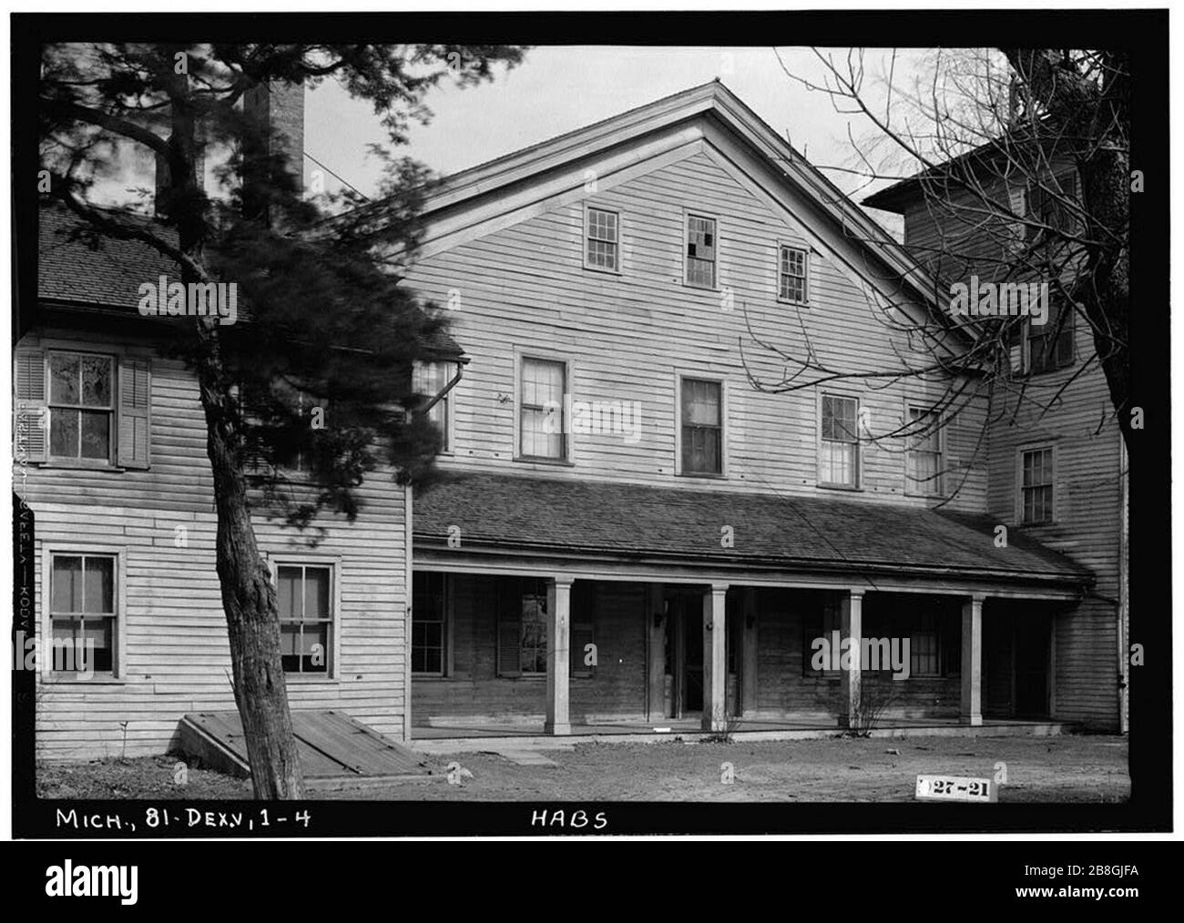 Gordon Hall Dexter MI 1934 west Stock Photo - Alamy