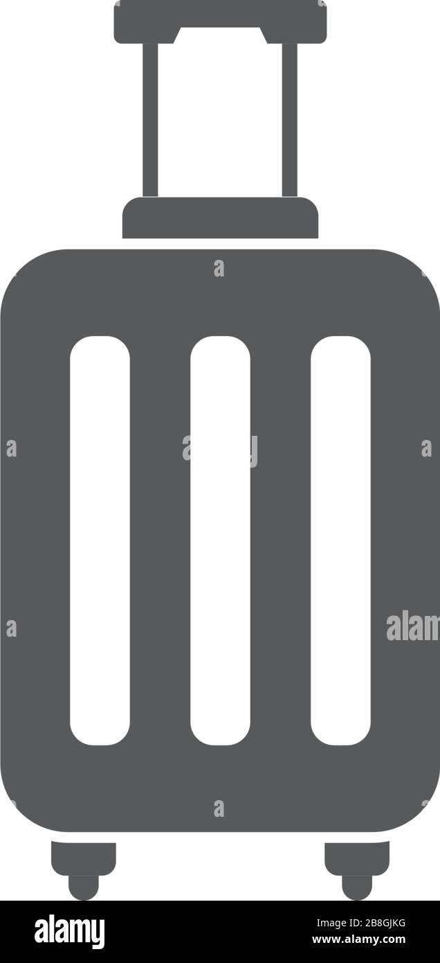 Baggage, luggage line icon, outline vector sign, linear style pictogram isolated on white Stock ...