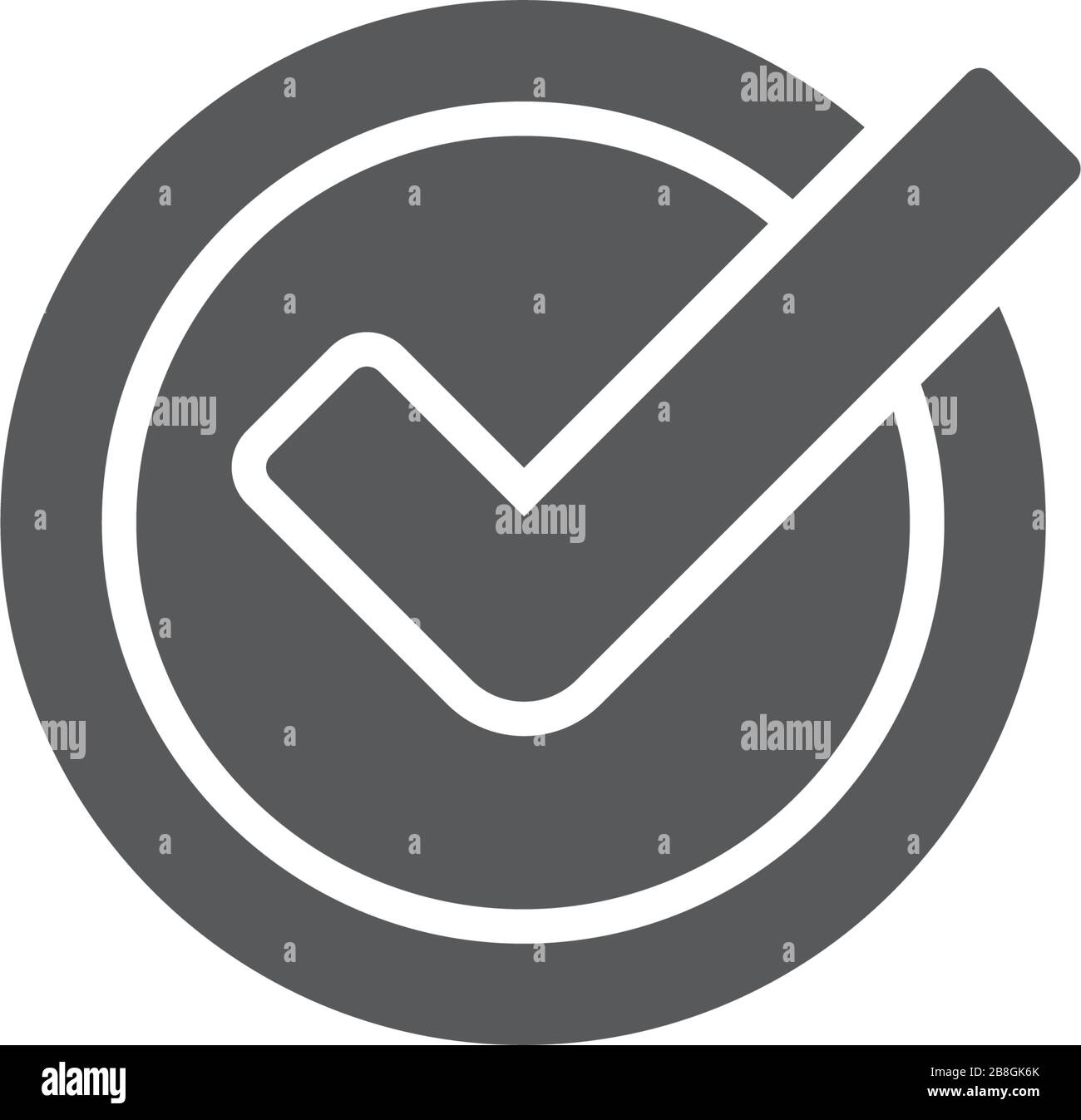 Check Time Icon Logo Design Element isolated on white background Stock ...