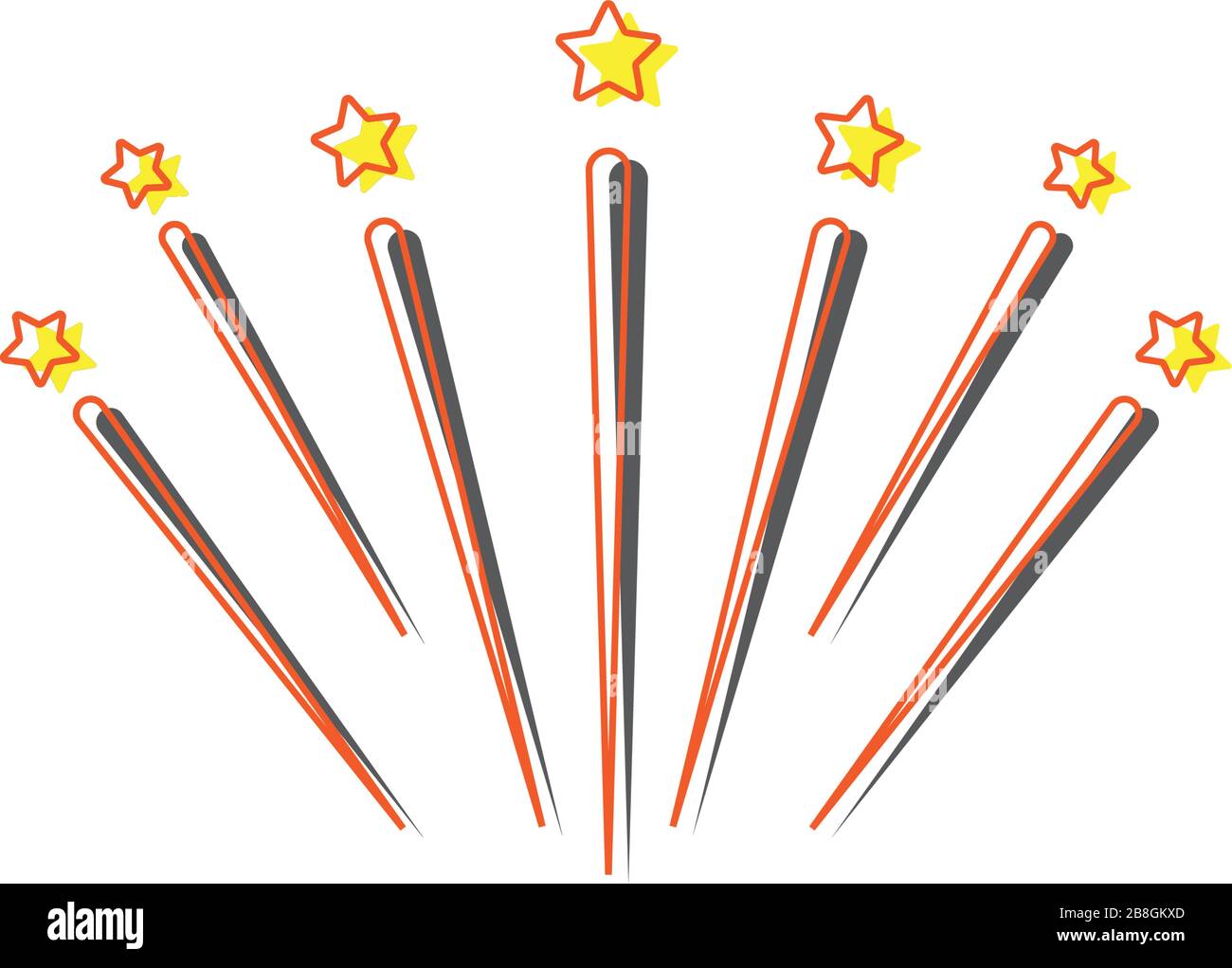 Sign firework show Stock Vector Images - Alamy