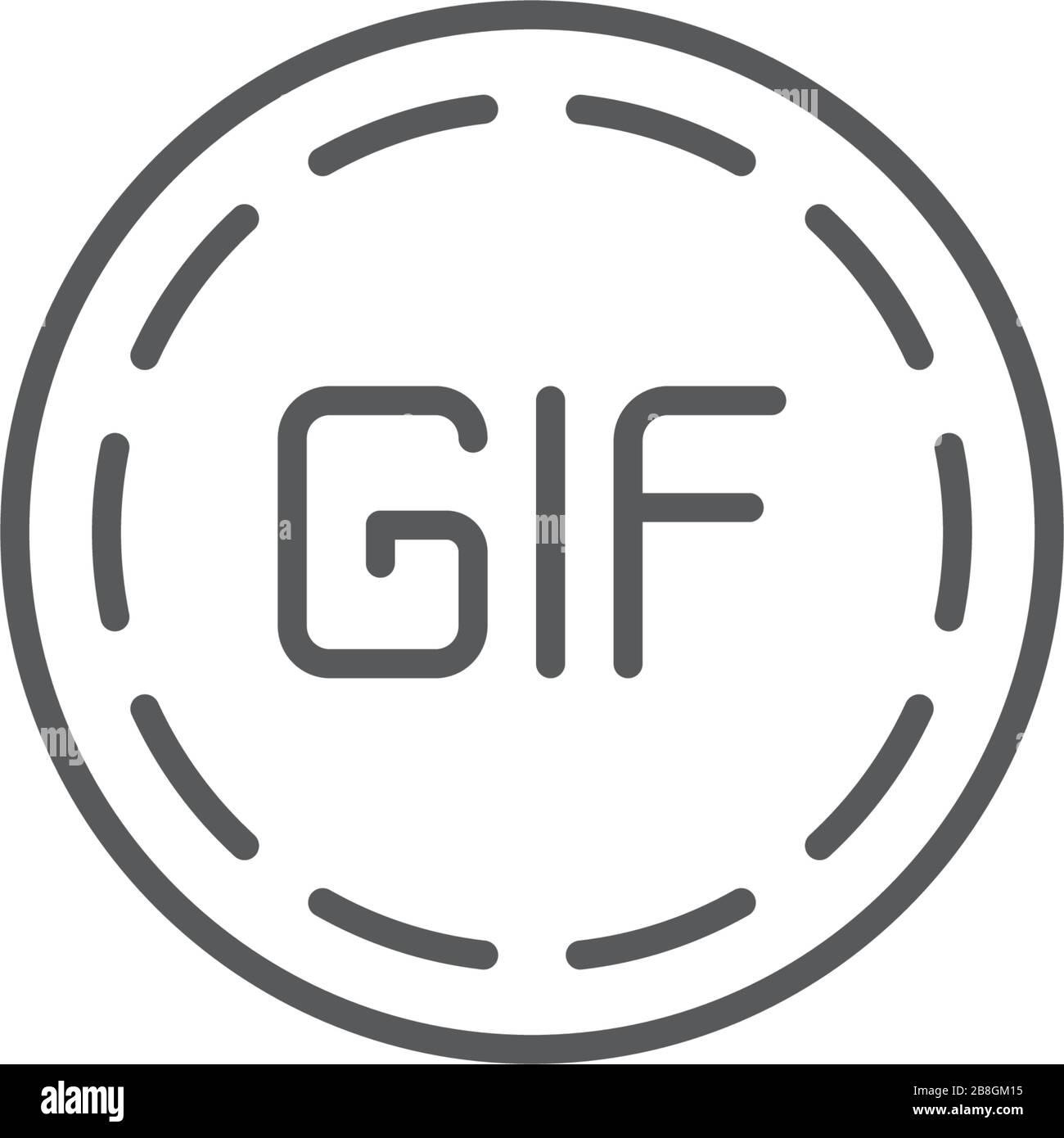 Circle icon design video animation hi-res stock photography and images ...