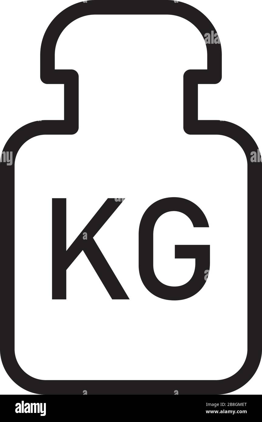 Kg Icon High Resolution Stock Photography and Images - Alamy