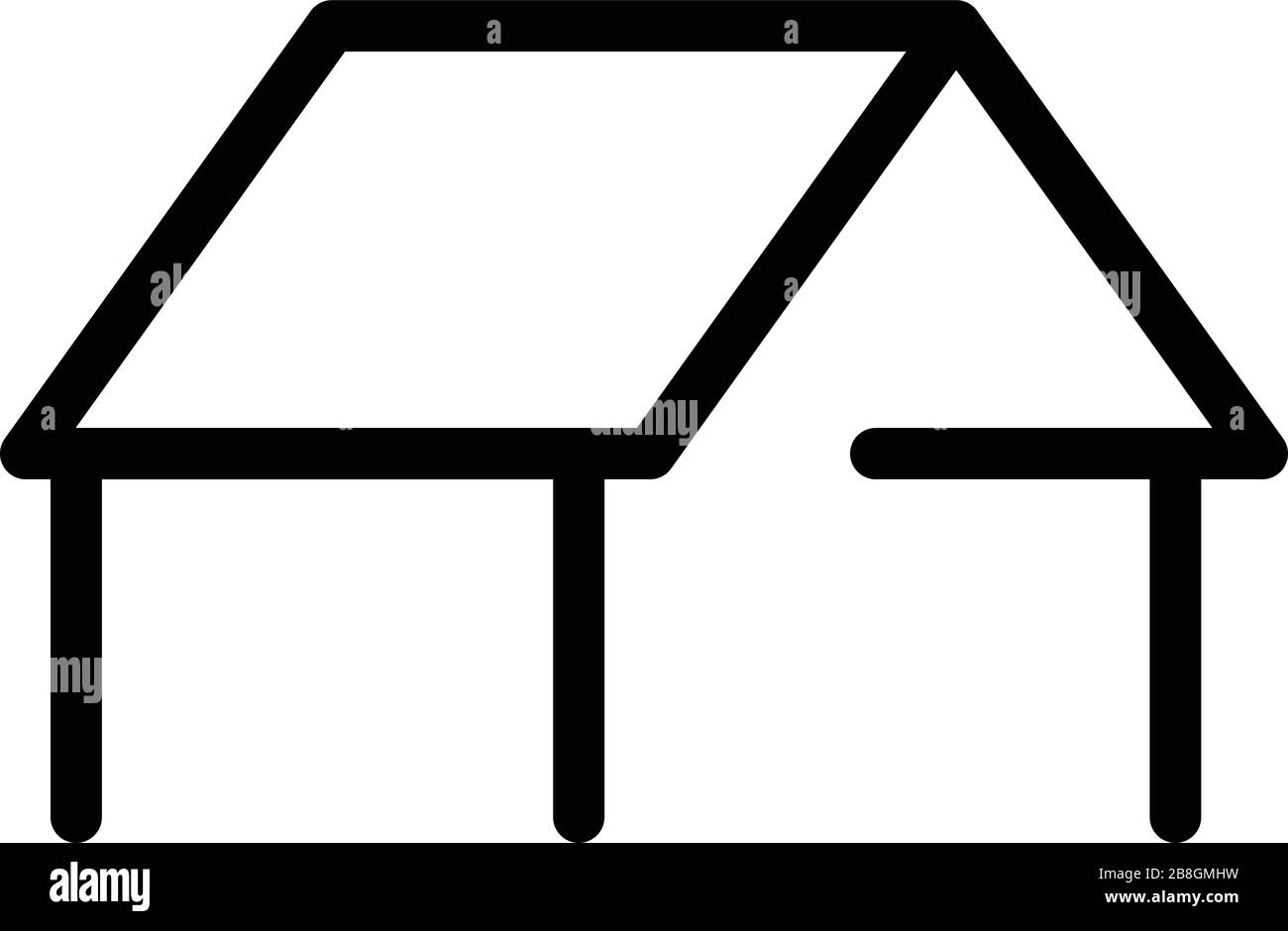 Country house icon, outline style Stock Vector Image & Art - Alamy