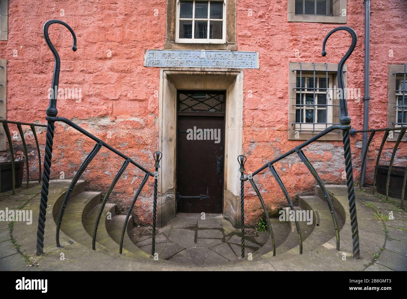 Abott House, 15th century house built by abbots, used as a private ...