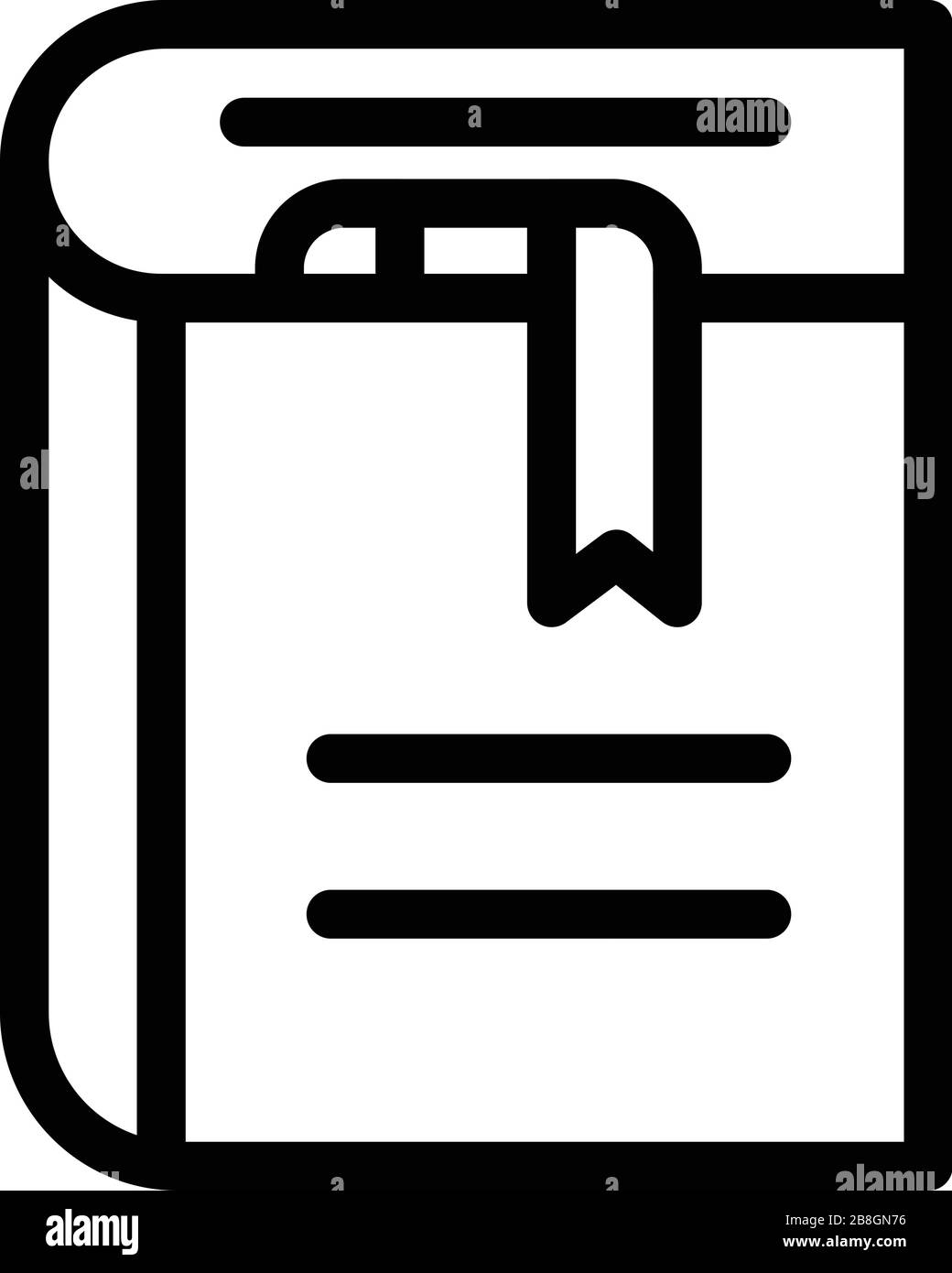 Diary icon, outline style Stock Vector Image & Art - Alamy
