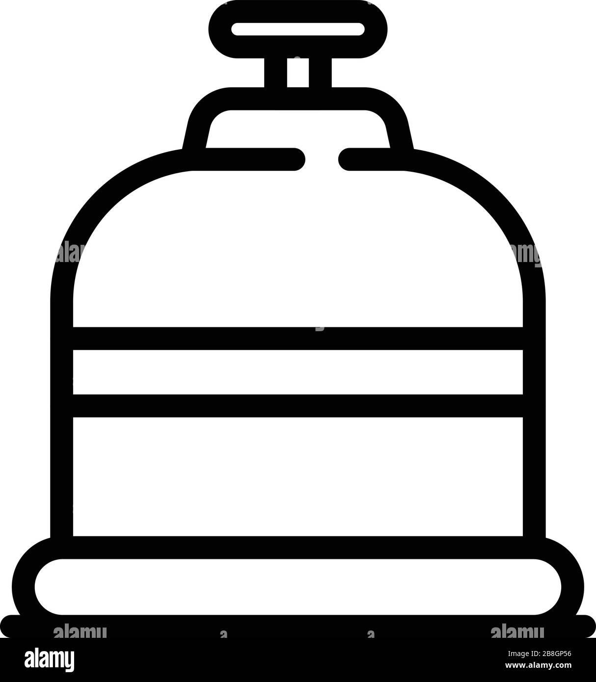 Adventure black bottle camp Stock Vector Images - Alamy