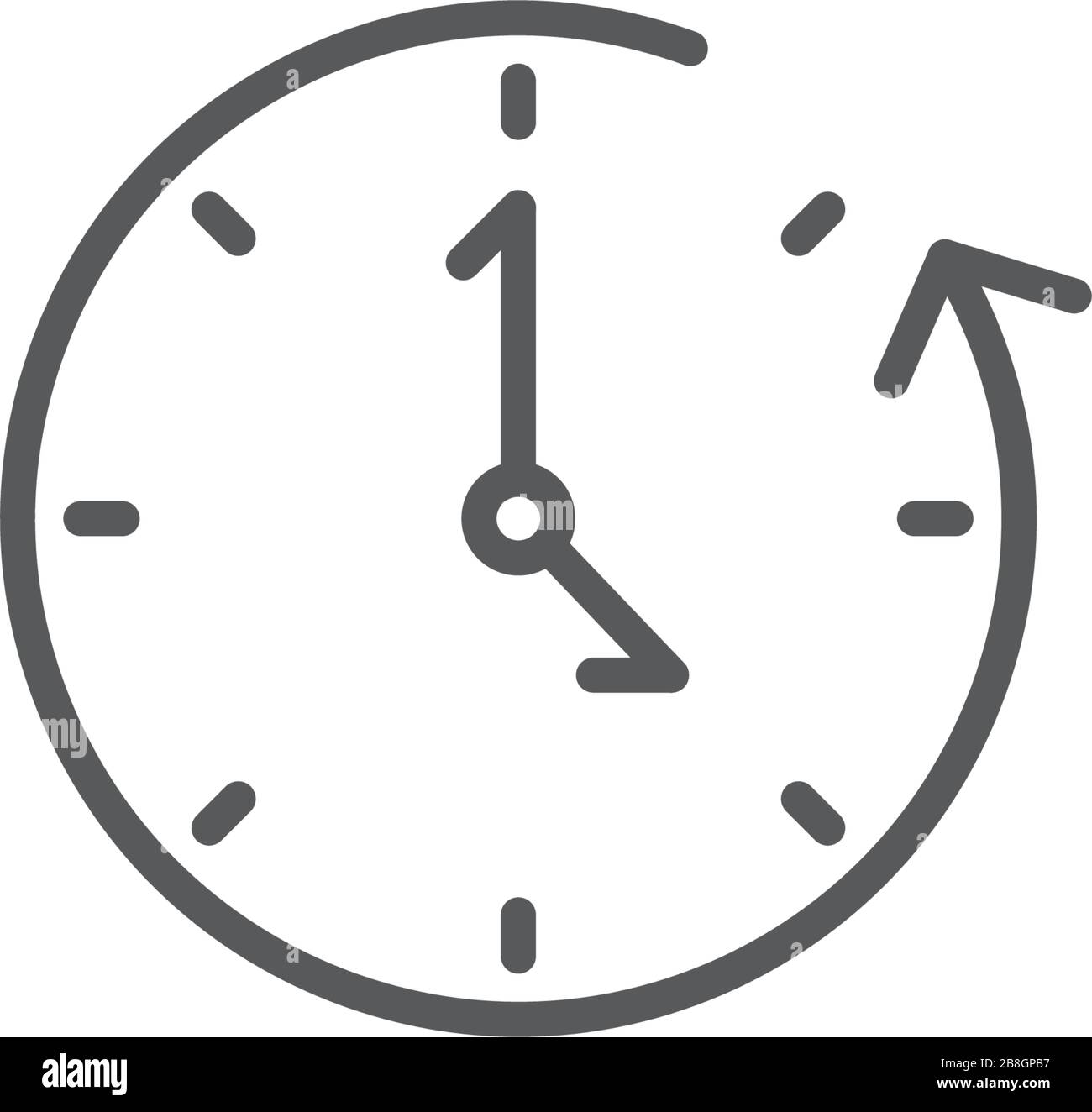 Backwards Clock High Resolution Stock Photography and Images - Alamy