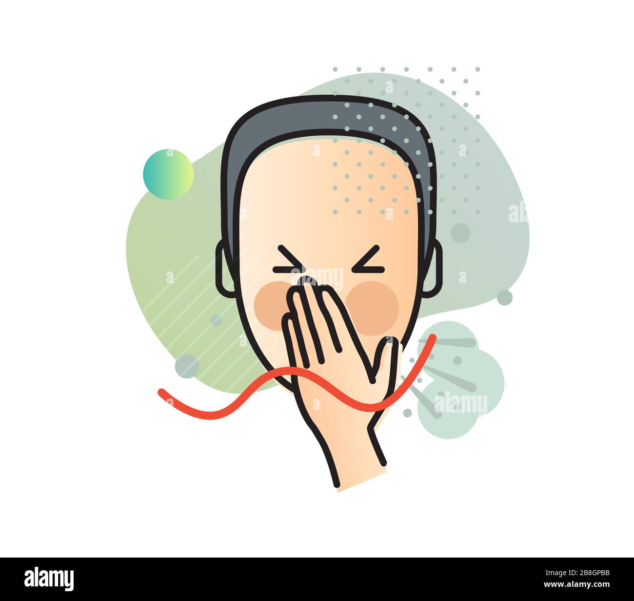 Common cold virus Stock Vector Images - Alamy
