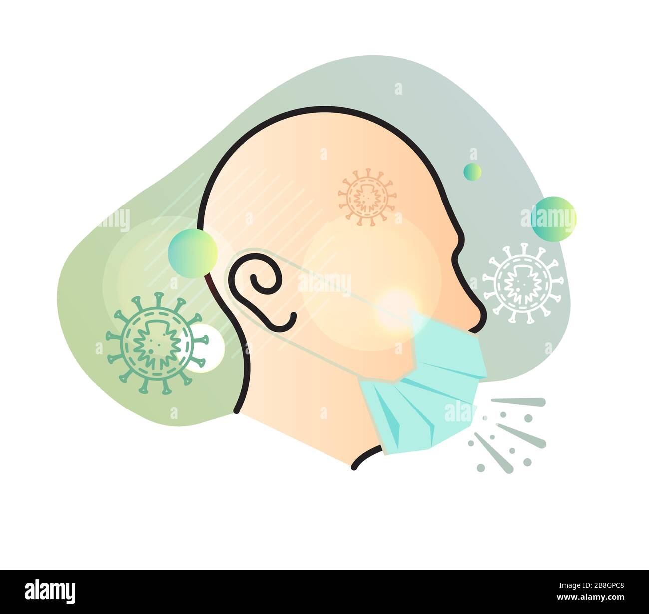 Immunology common cold Stock Vector Images - Alamy
