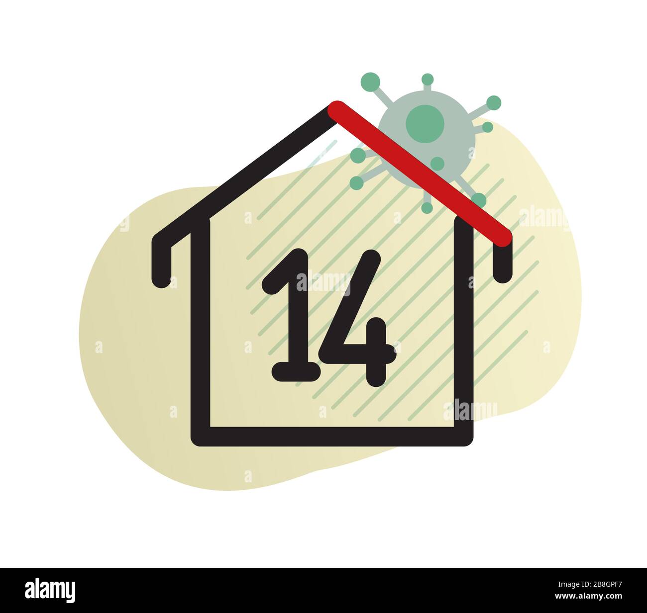 Covid 19 days Stock Vector Images - Alamy