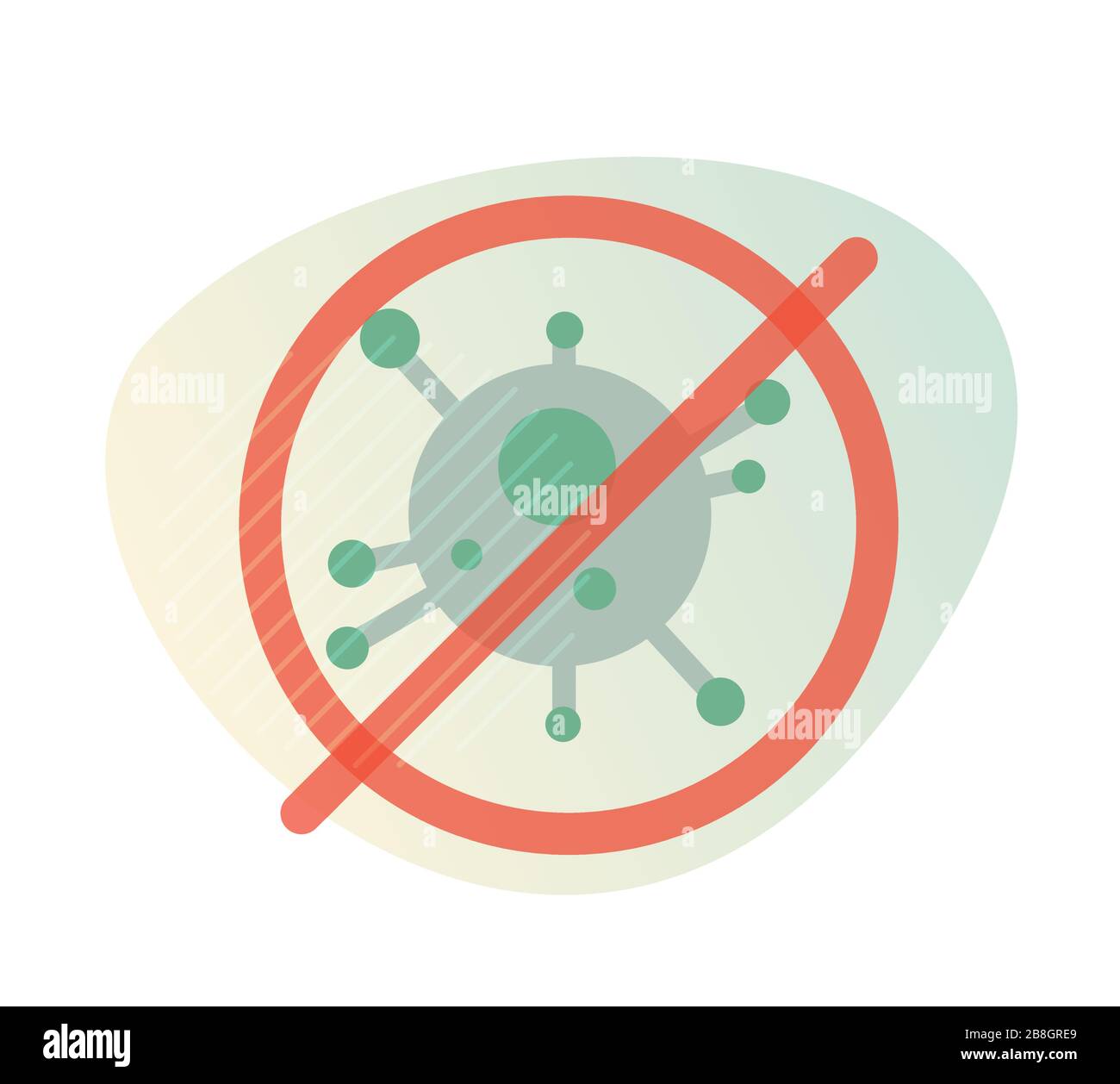 Novel Coronavirus - MERS CoV - Respiratory Syndrome Virus - Icon as EPS ...