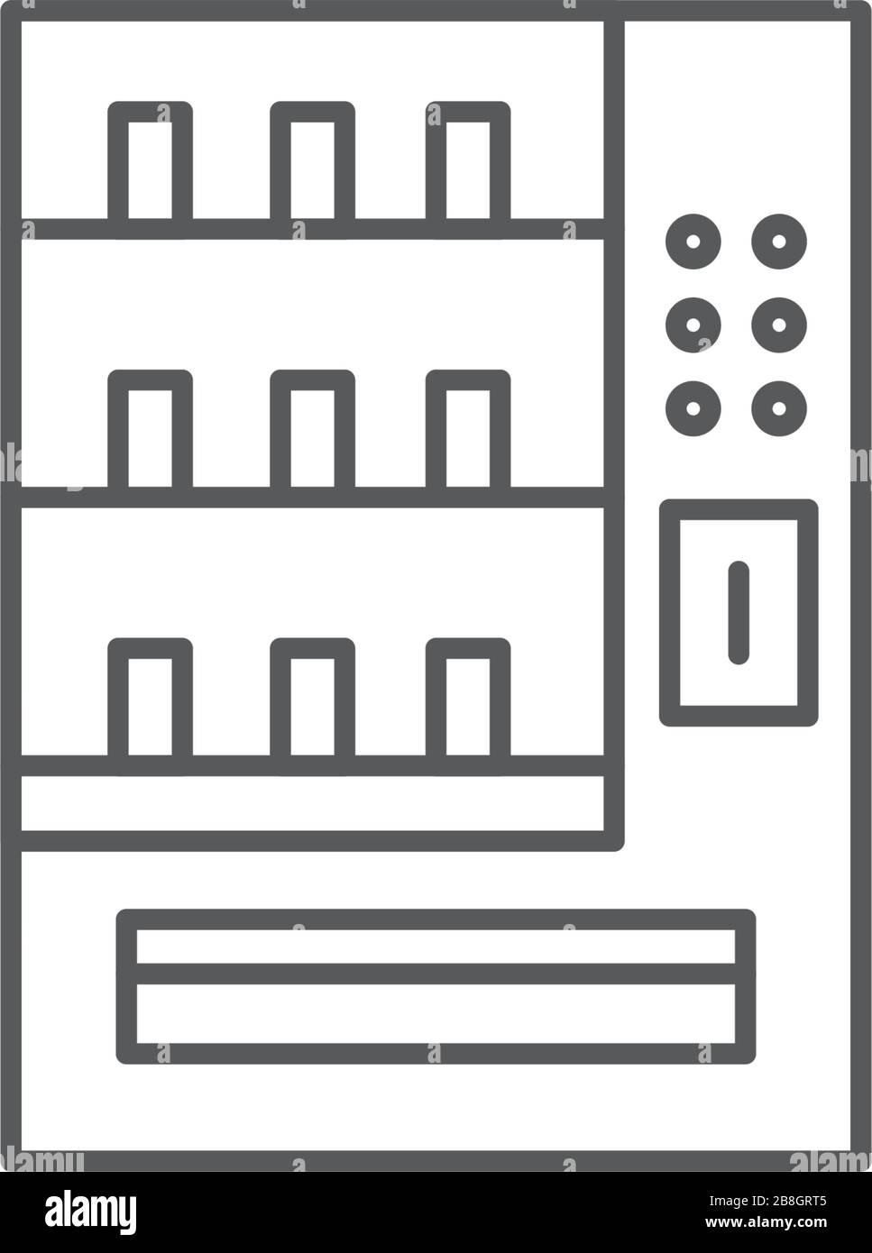 Candy vending machines Stock Vector Images - Alamy