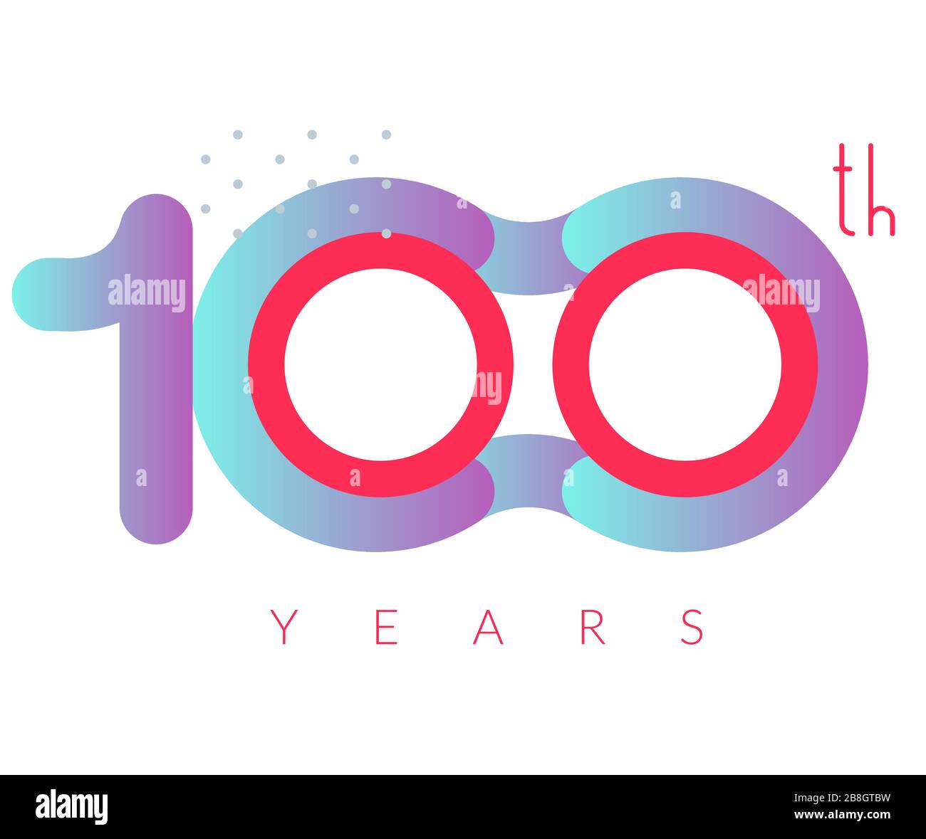 100 years anniversary Stock Vector Images - Alamy