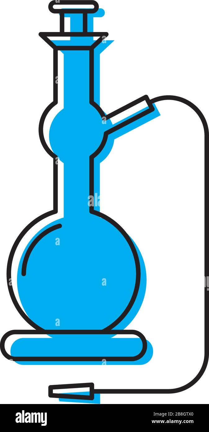 Modern hookah shisha on Stock Vector Images - Alamy