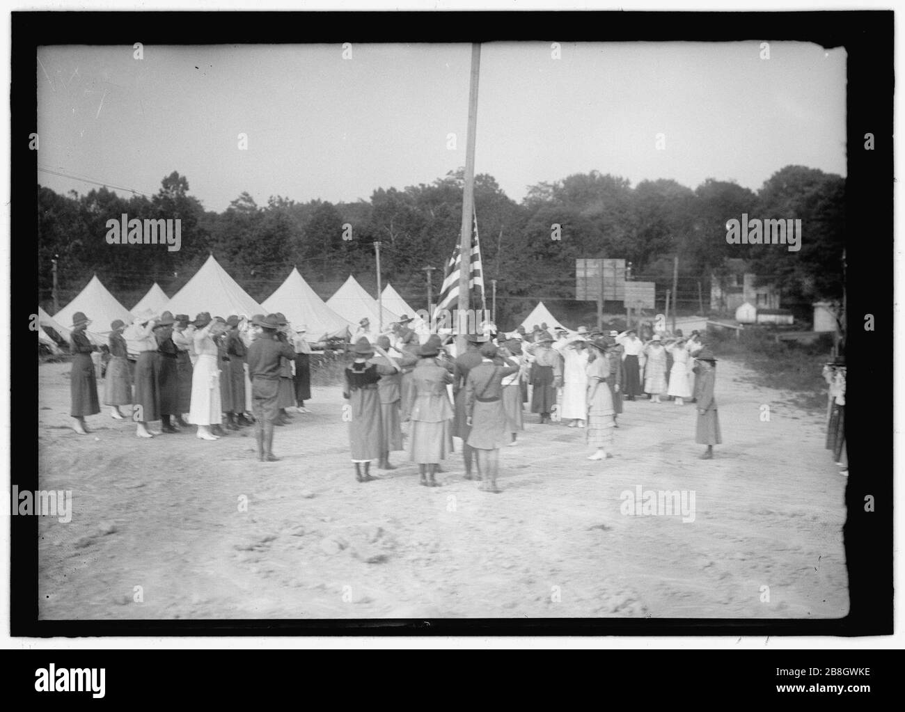 Government camp or Cut Out Stock Images & Pictures - Alamy