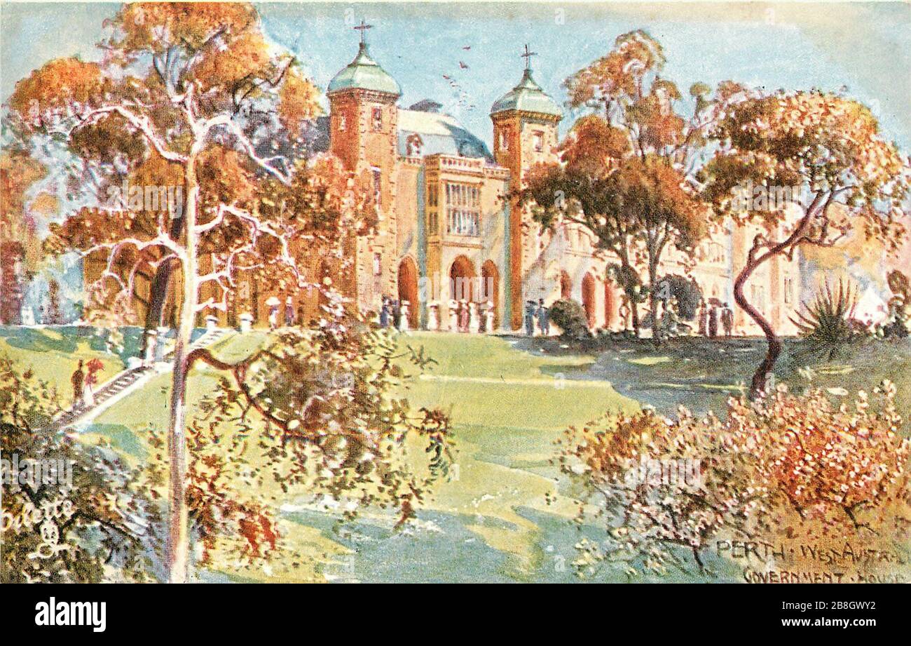 Government house perth hi-res stock photography and images - Alamy