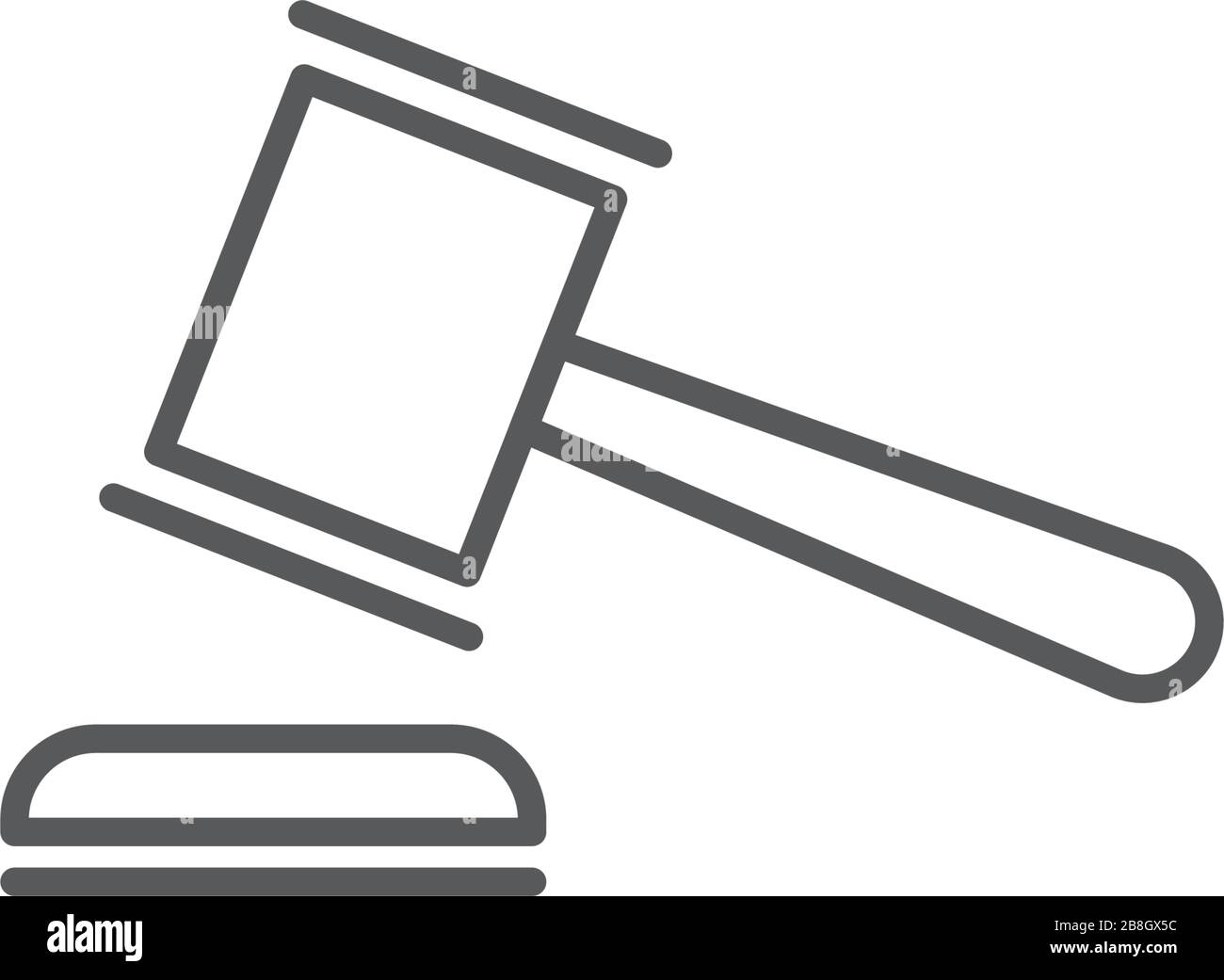 Auctioneer black and white Stock Vector Images - Alamy