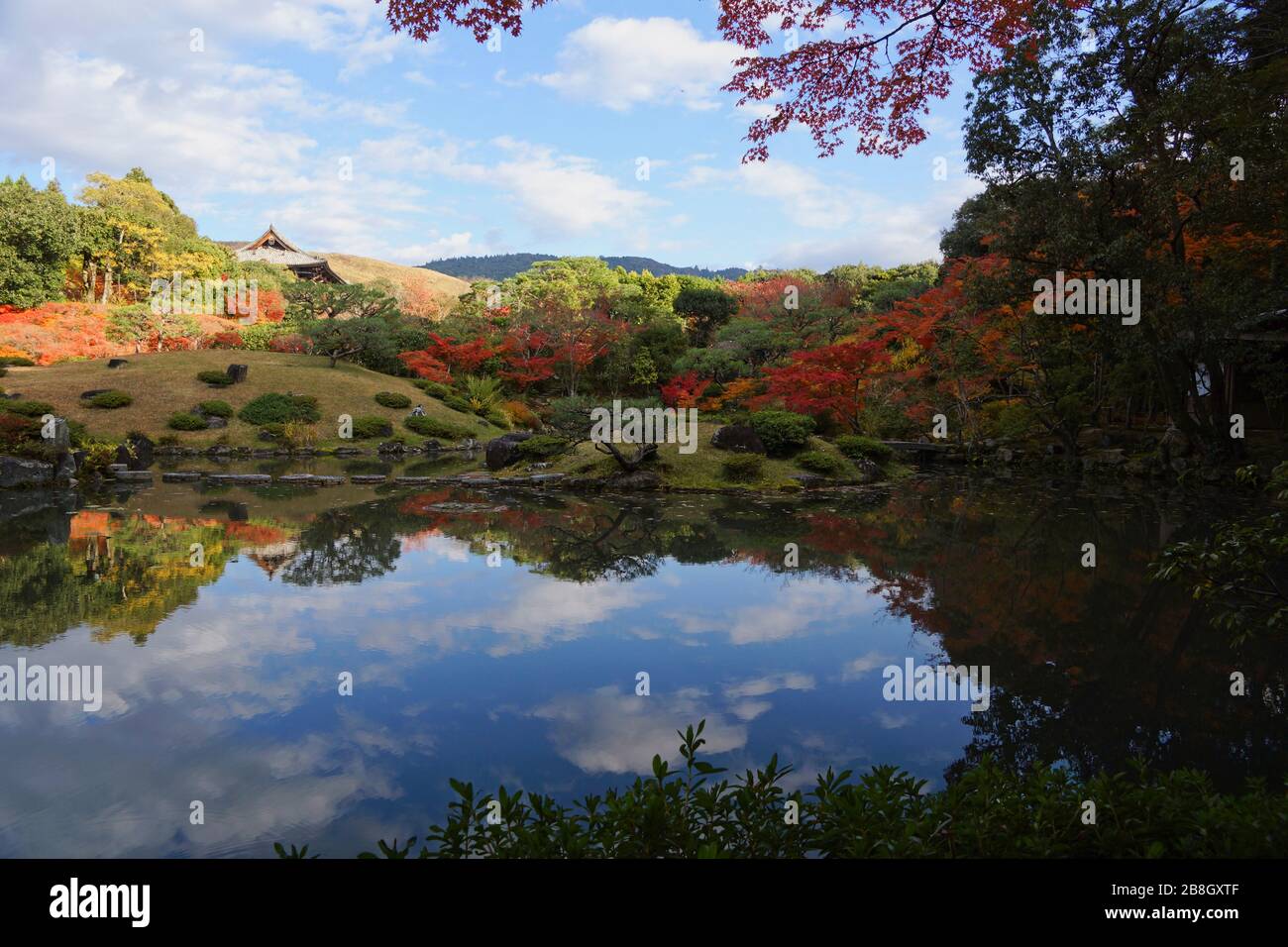 Japanese Isui-en garden in Nara Japan Stock Photo - Alamy