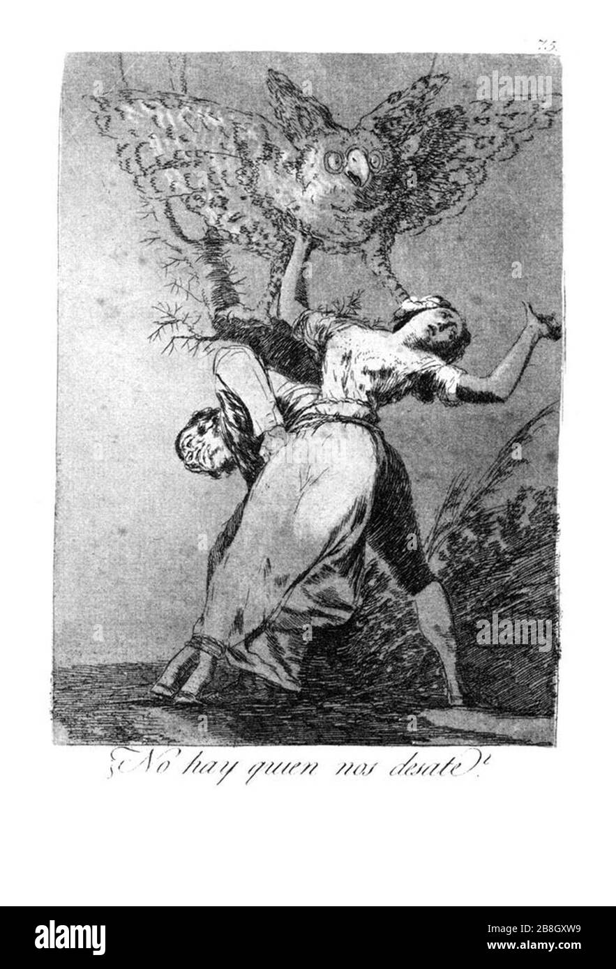 Goya - Caprichos (75 Stock Photo - Alamy