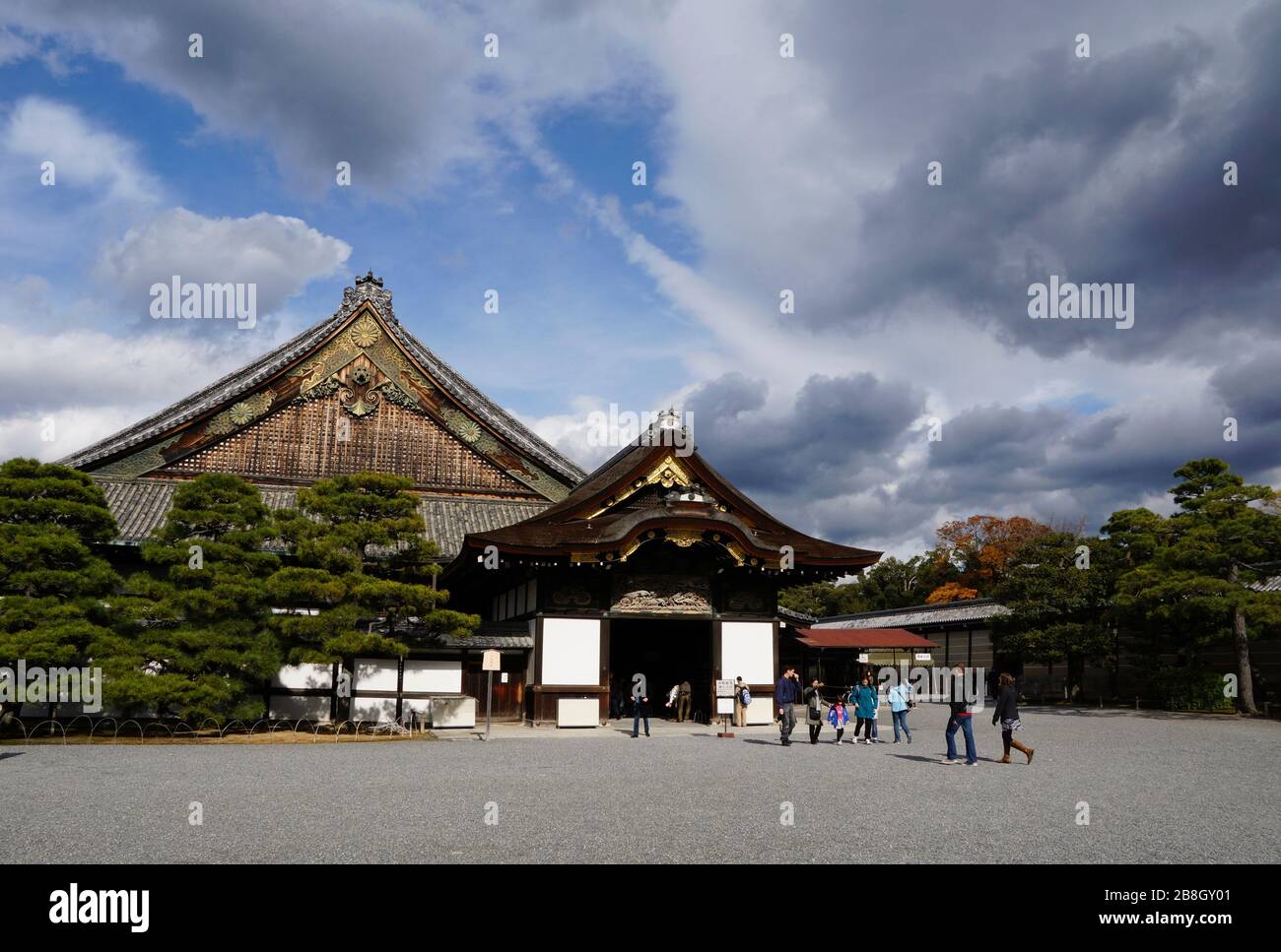 Nijo jo temple hi-res stock photography and images - Alamy