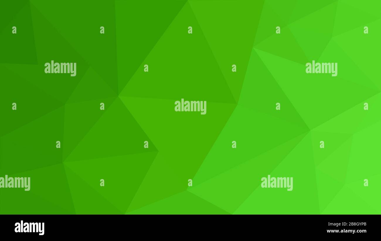 Abstract green geometric low poly concept background Stock Photo - Alamy