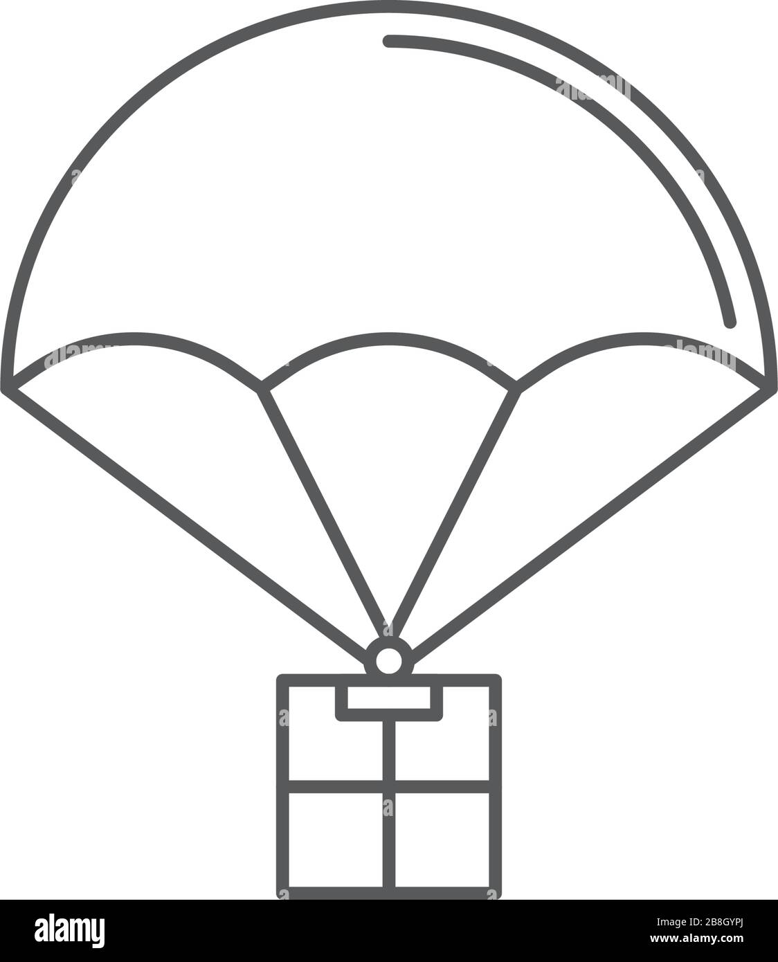 Delivery service symbol vector icon isolated on white background Stock ...