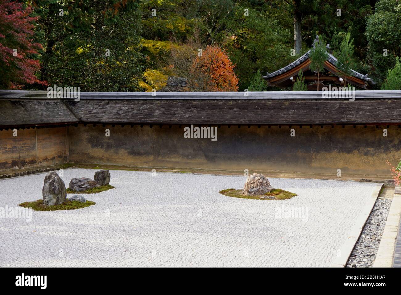 Ryoan-ji temple in Kyoto Japan Stock Photo - Alamy