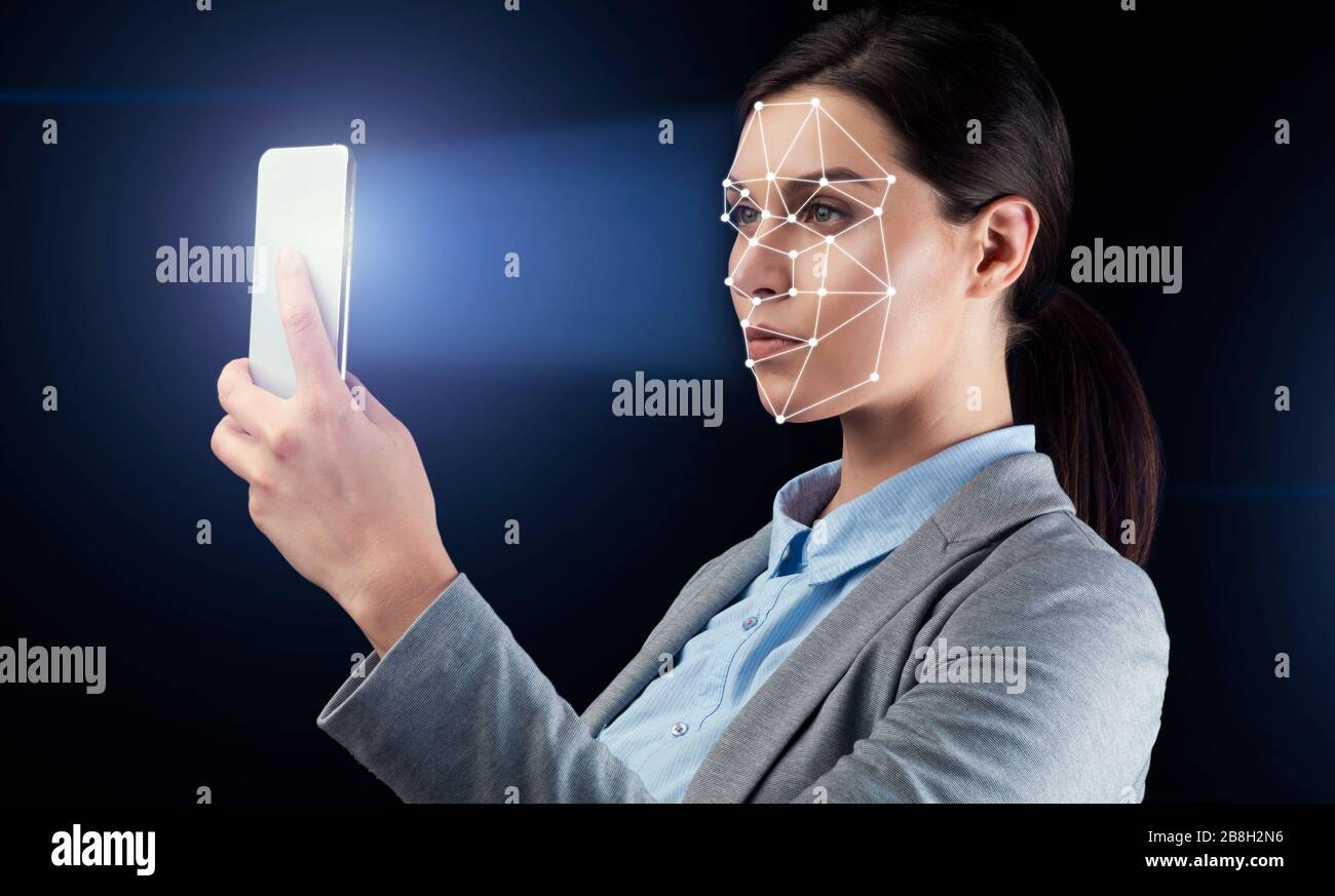 Facial recognition system hi-res stock photography and images - Alamy