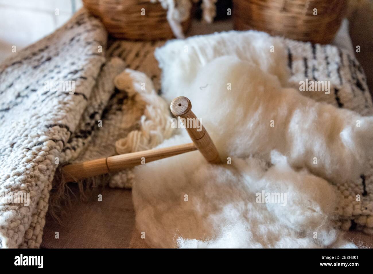 Wool producing hi-res stock photography and images - Alamy