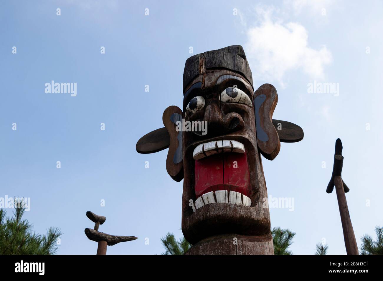 Male jangseung hi-res stock photography and images - Alamy
