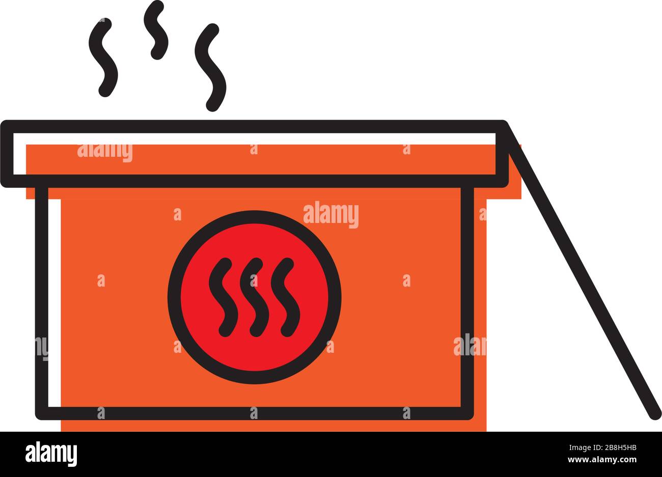 Hot hot tub tub vector icon isolated on white background Stock Vector ...