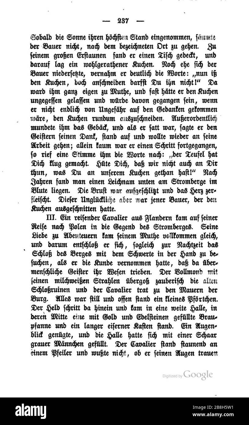 Graesse Sagenschatz Sachsens II 237 Stock Photo - Alamy