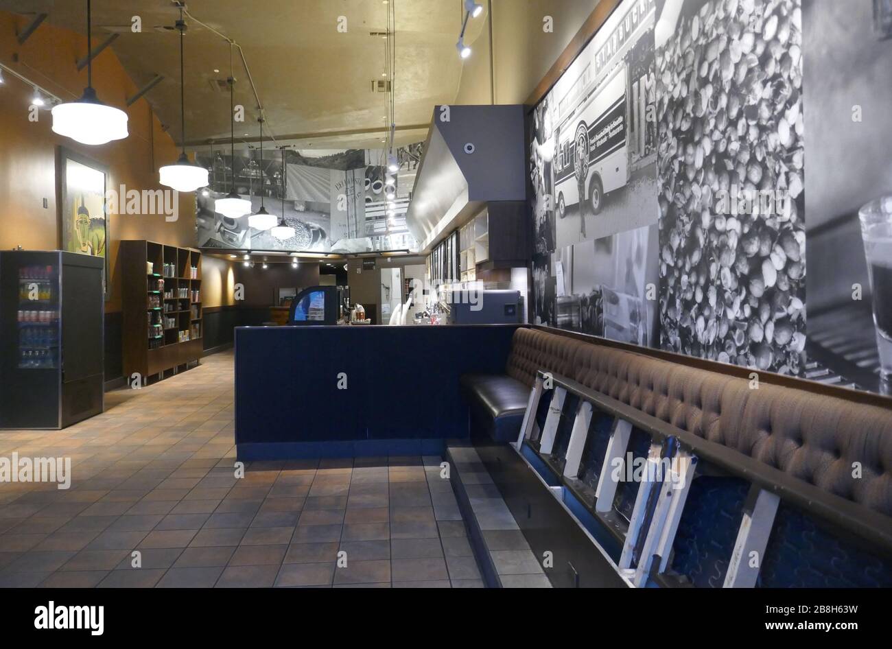 Beverly Hills, California, USA 21st March 2020 A general view of ...