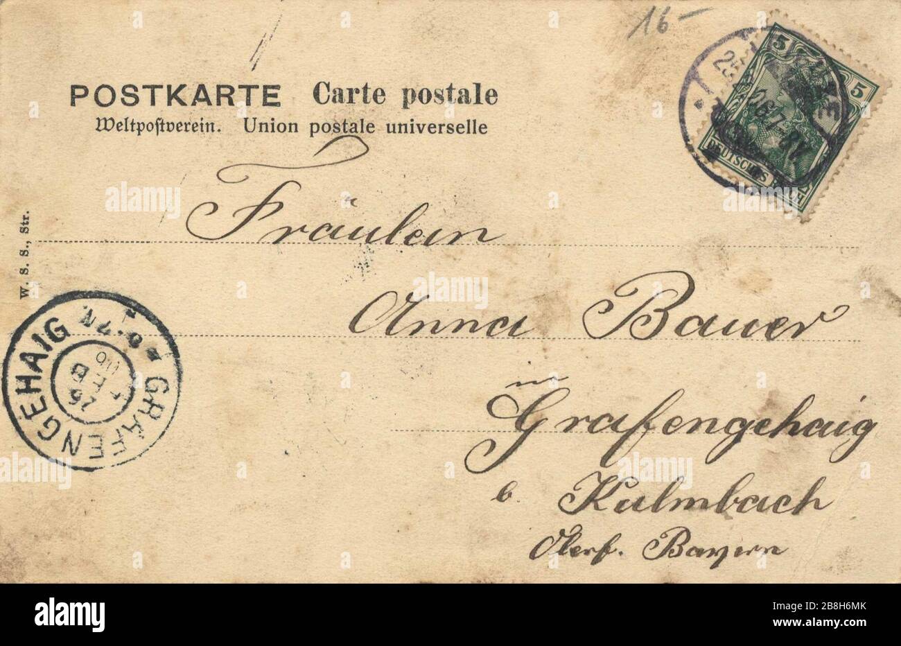 Grafenort, Schlesien - Schloss Grafenort (back Stock Photo - Alamy