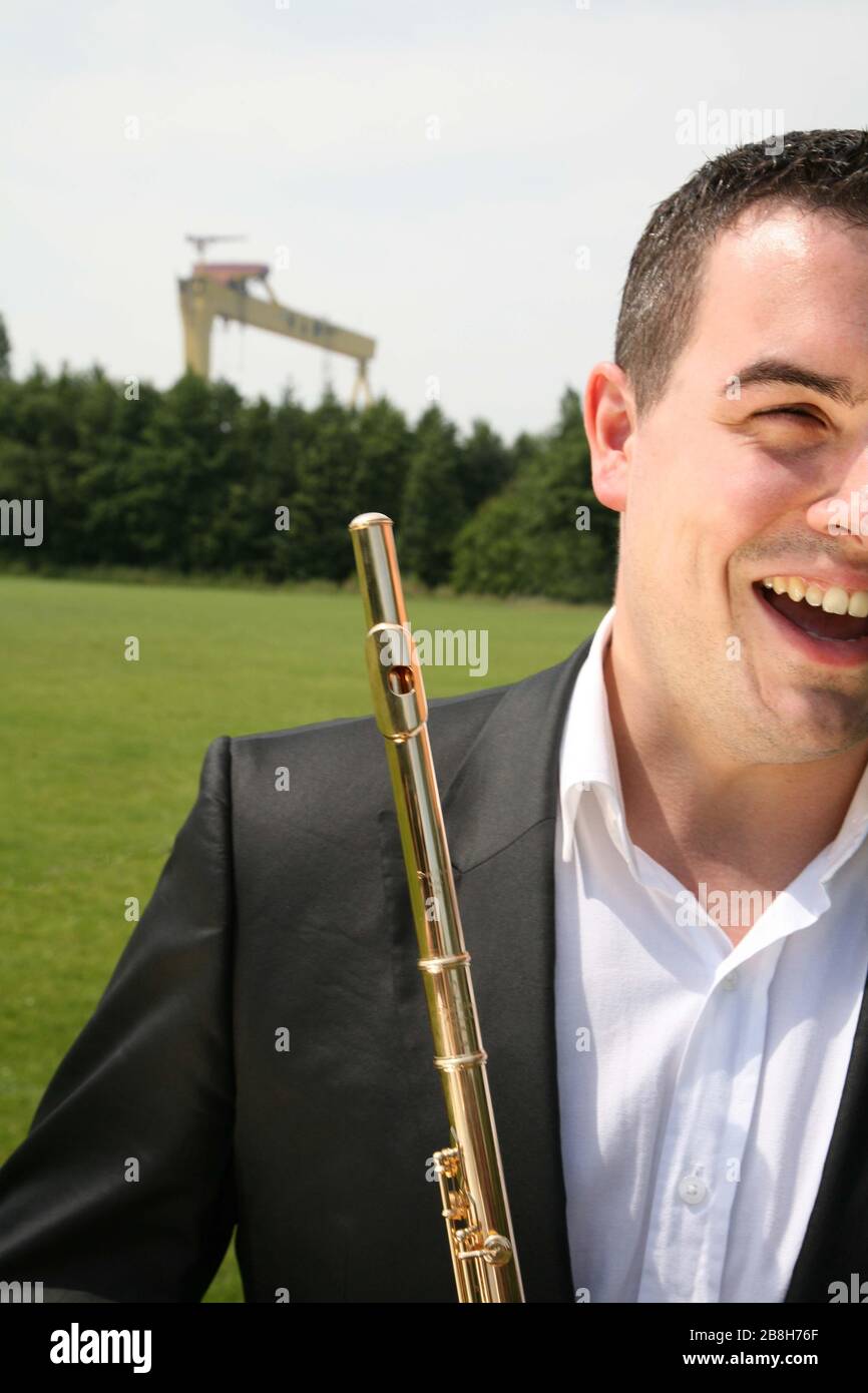 English flute player hi-res stock photography and images - Alamy