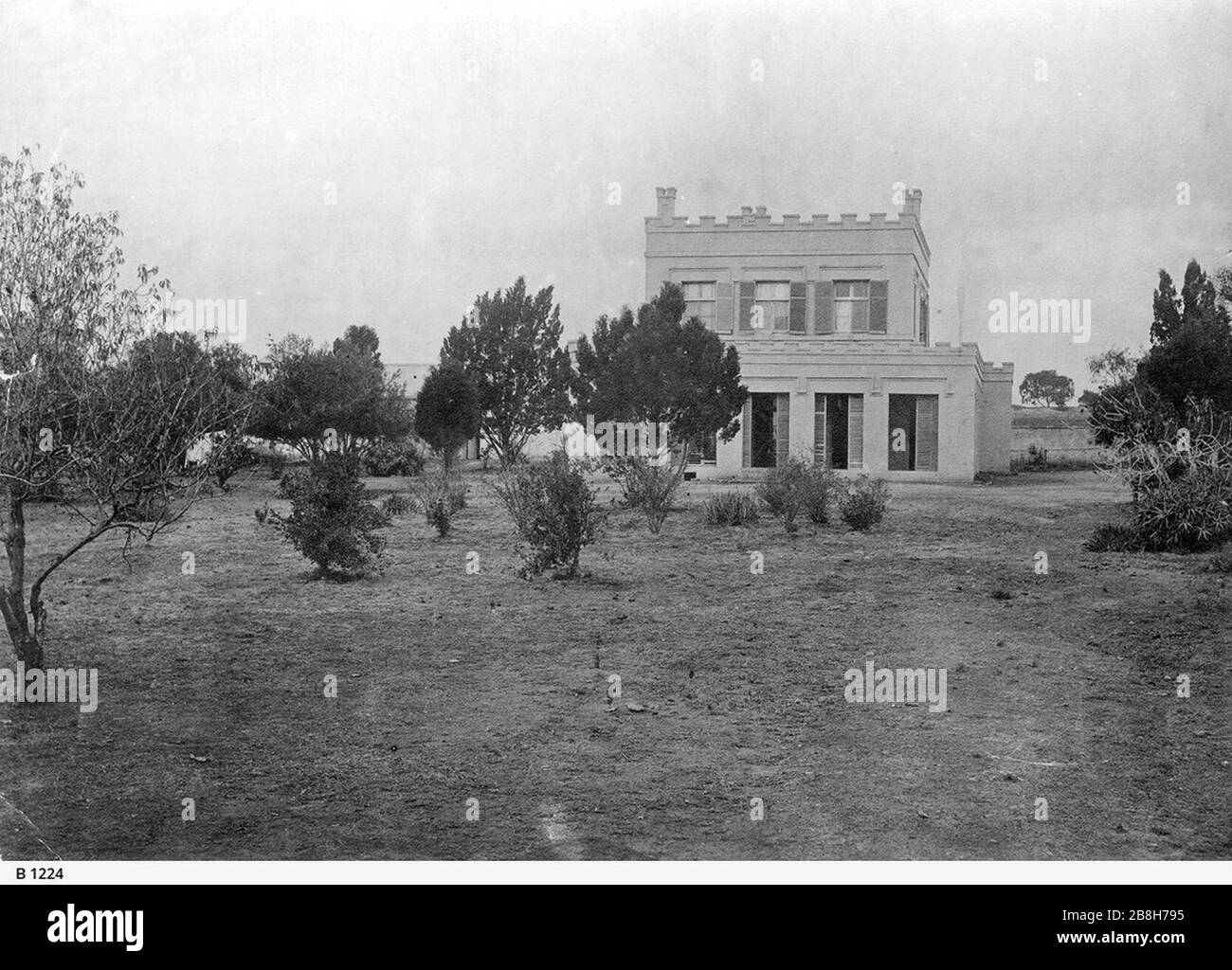 Graham's Castle 1860 Stock Photo - Alamy